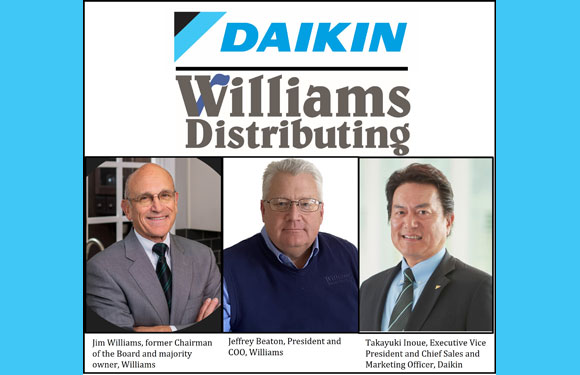 Daikin Acquires Williams Distributing, a Distribution Powerhouse for ...