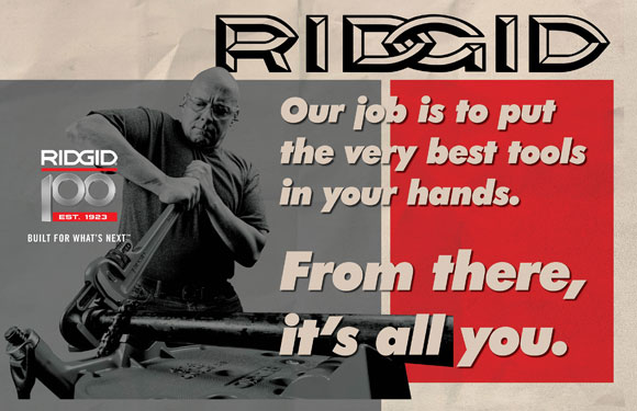 RIDGID® Celebrates 100th Anniversary with Year-Long Celebration ...