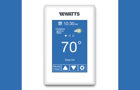 Watts Introduces New Smart & Connected W561 Thermostat » ACprosite